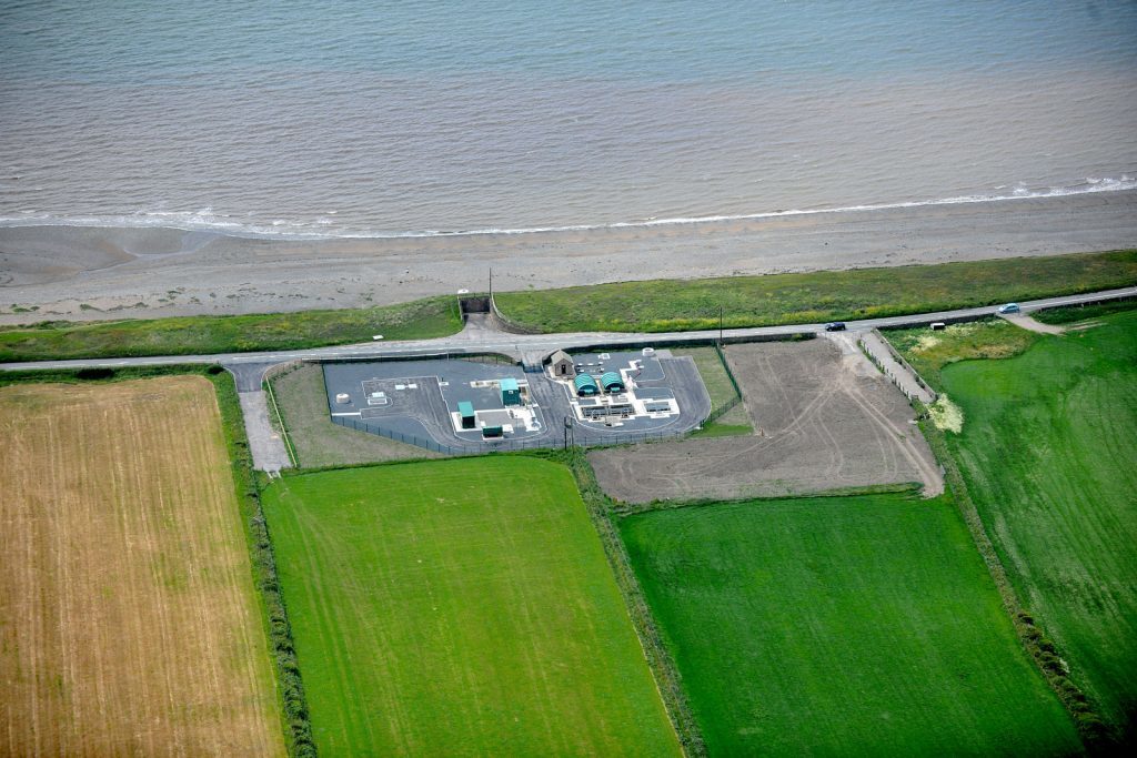 Completion of Allonby bathing water improvement works - C2V+